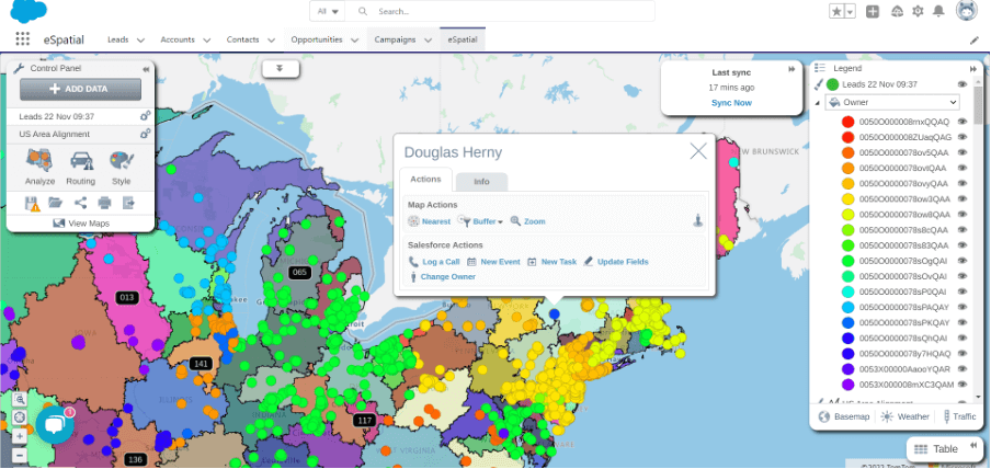 The Benefits Of Integrating A Mapping Tool With Salesforce