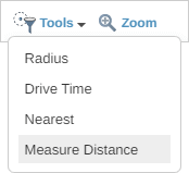 Distance Measurement Tool - Calculate Point to Point Distance on a Map