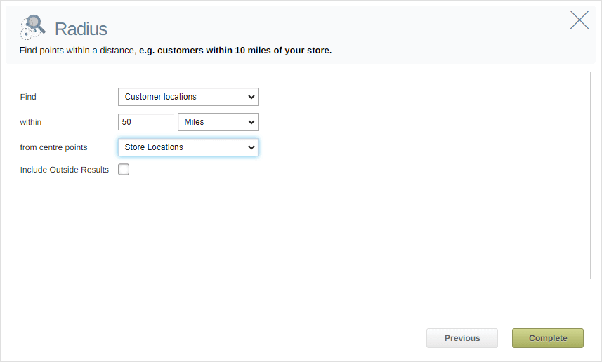 Radius Analysis Tool - Create and Analyze Areas Around a Point