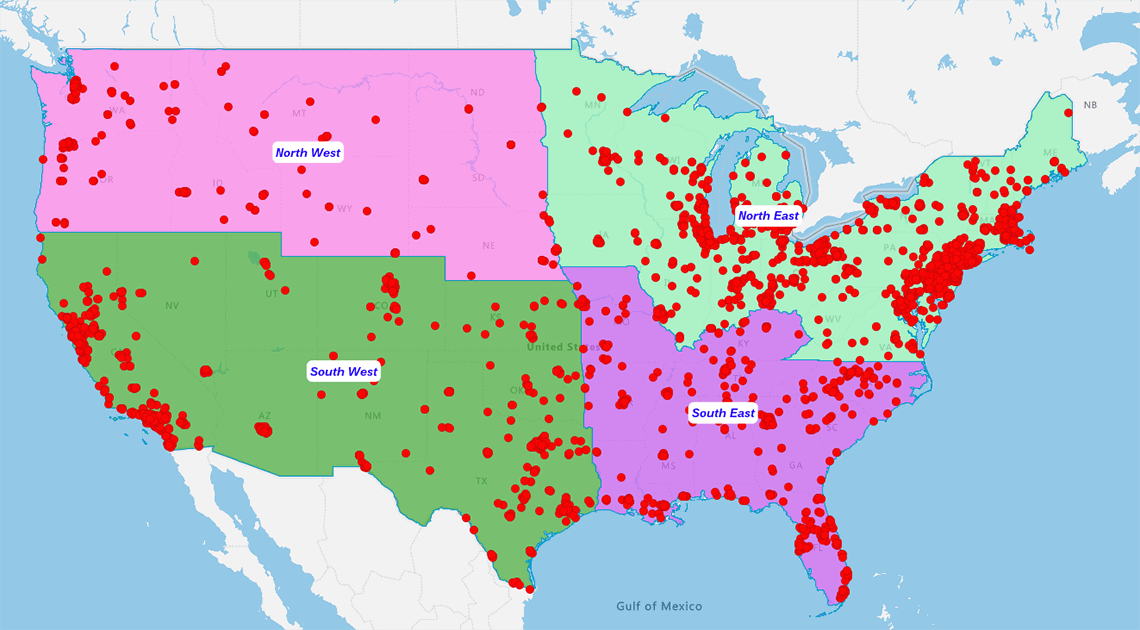 Customer Mapping Vs. Customer Maps | eSpatial
