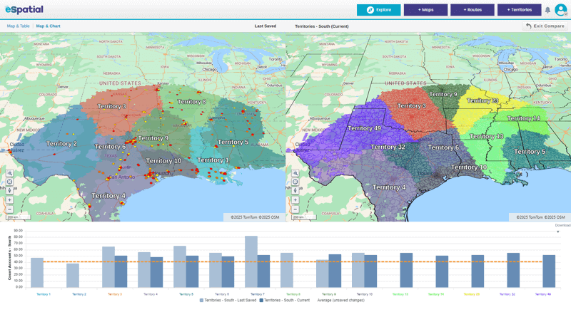 Territory Optimization Software | eSpatial